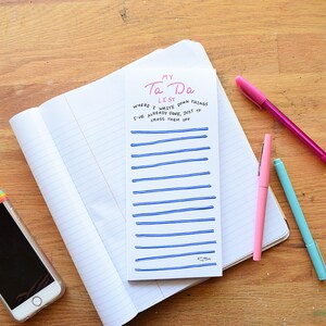 Funny Notepad, Listing Notepad, Note Pad, Gift for Her, Funny Long ...