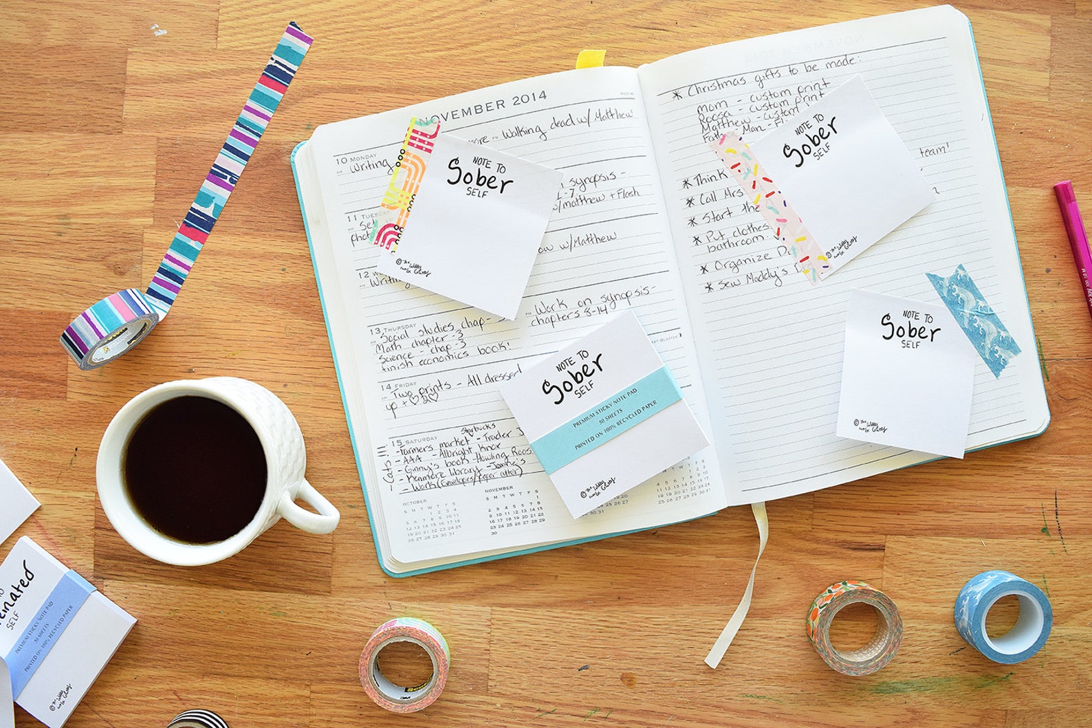 Sticky Notes, Funny Notepad, Note Pad, Cute Planner Accessories, Desk ...