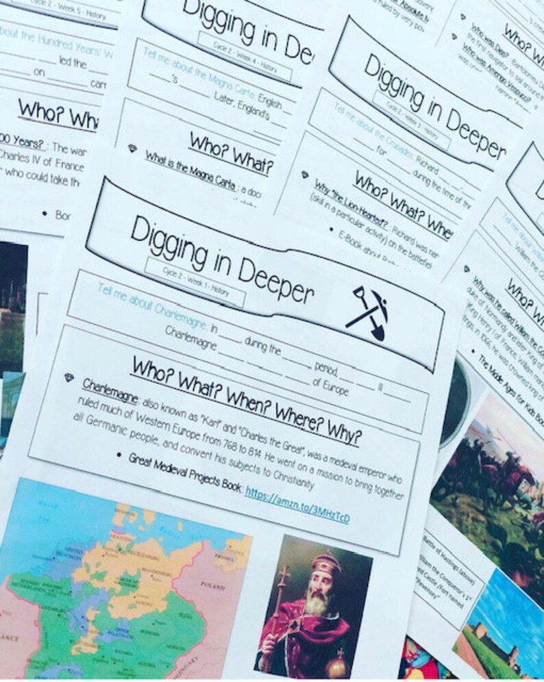 Classical Conversations 5th Edition History Information Sheets Cycle 1 ...