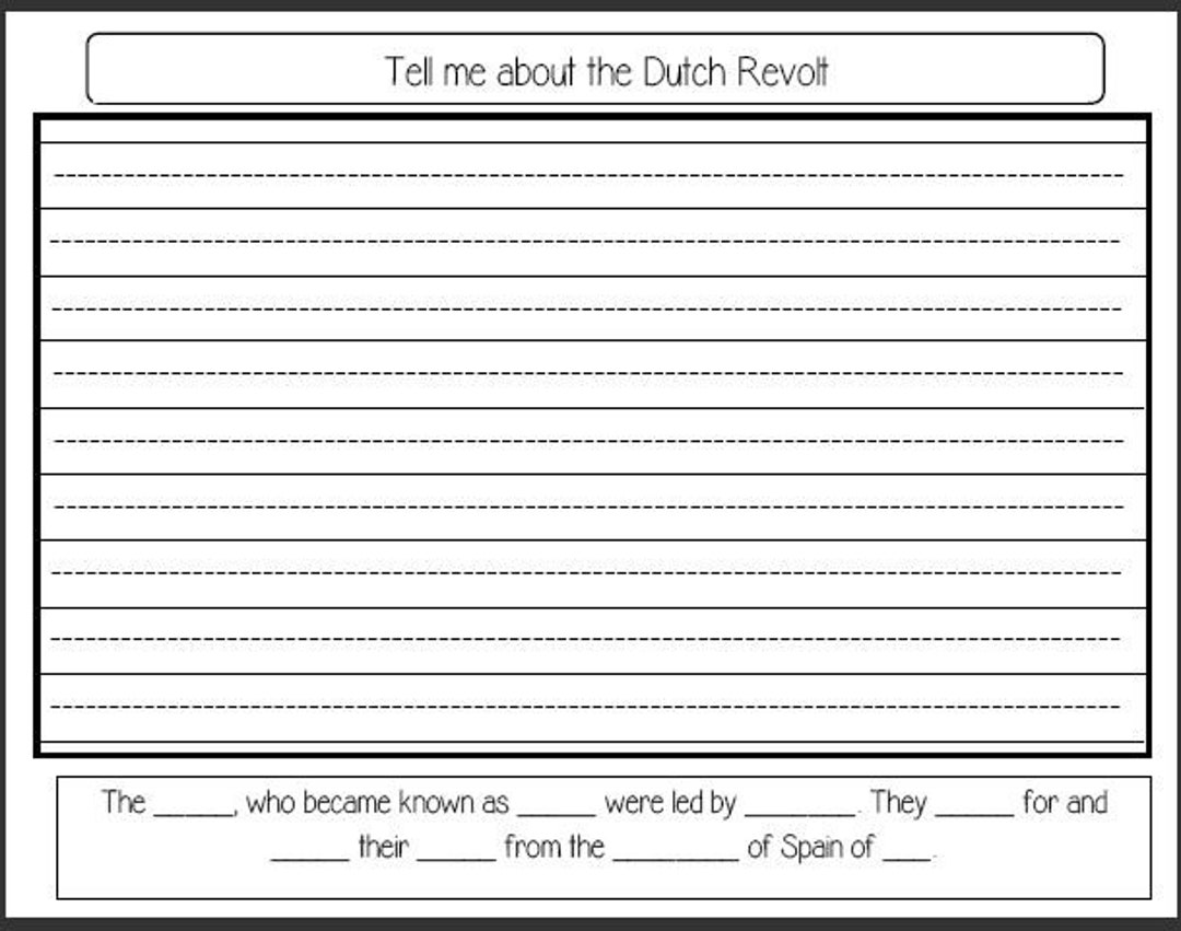 Claritas Homeschool Memory Work History Writing Sheets Cycle 3 - Etsy