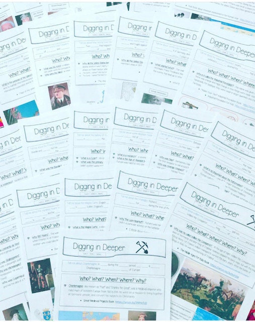 Classical Conversations 5th Edition History Information Sheets Cycle 1 ...