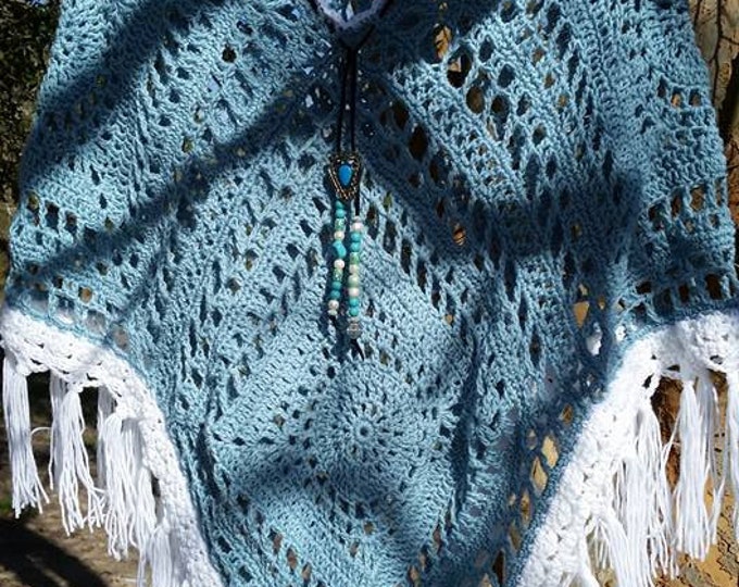 Crochet Rodeo Poncho - Etsy