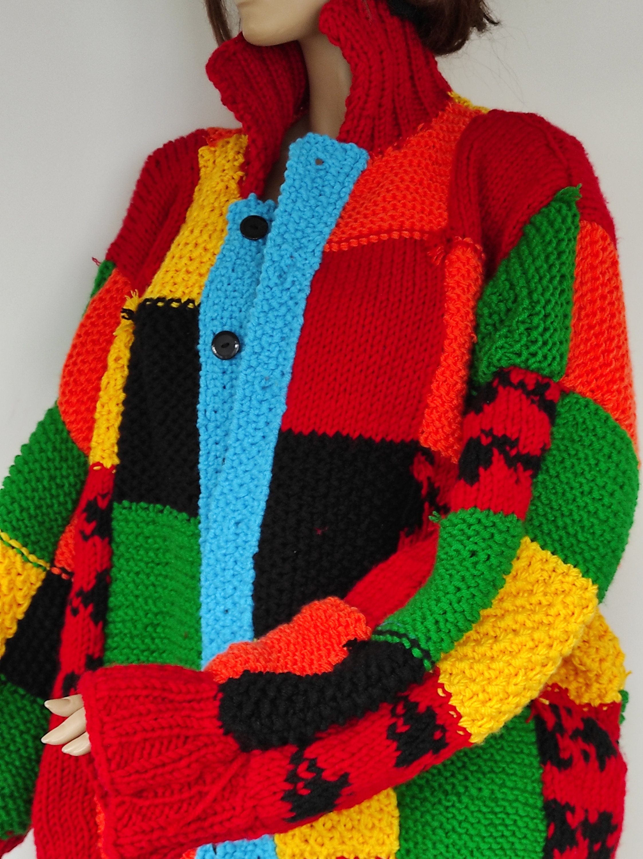 Harry Styles Cardigan JW Anderson Inspired Plus Oversized - Etsy