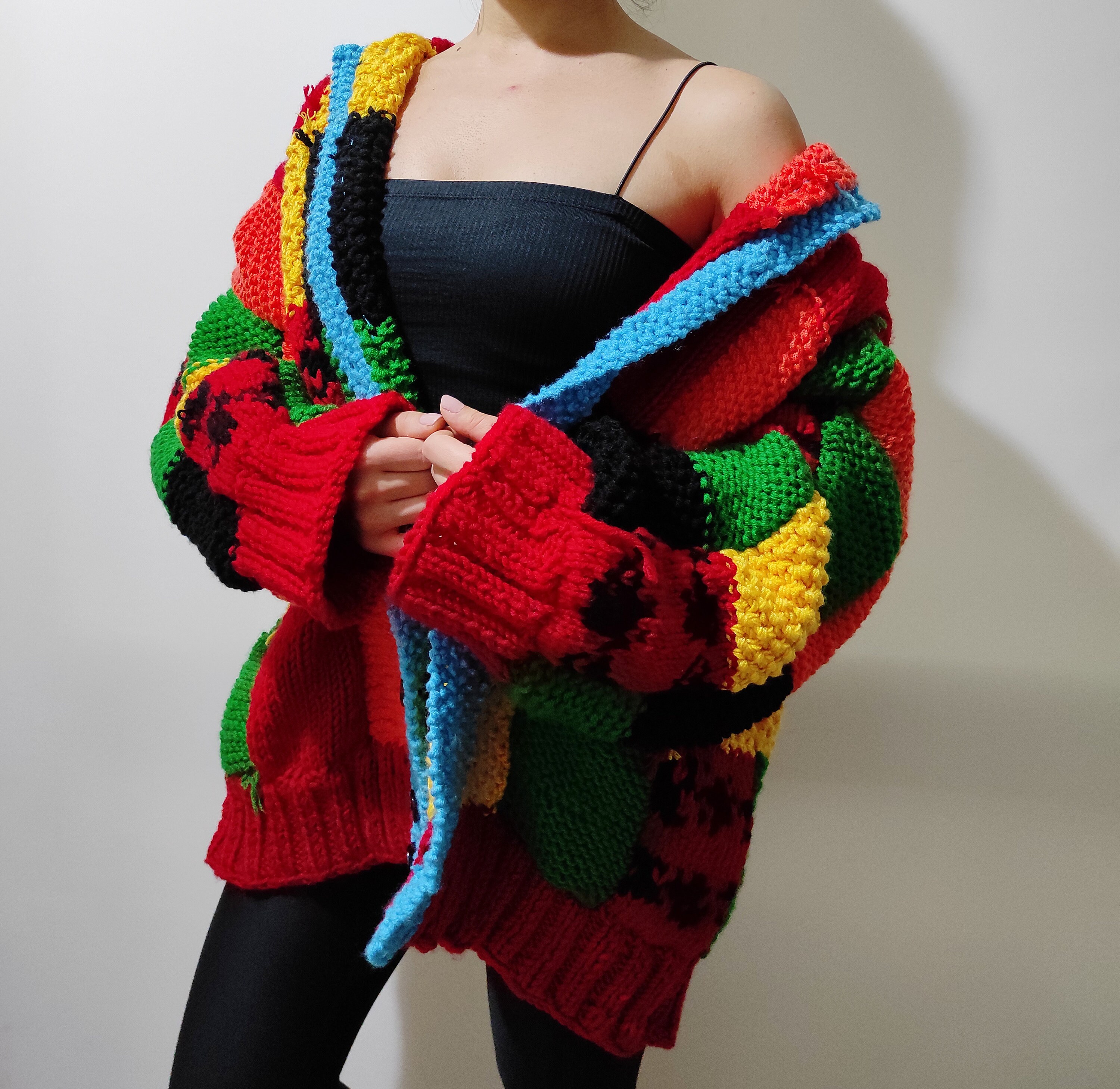 Harry Styles Cardigan JW Anderson Inspired Plus Oversized - Etsy