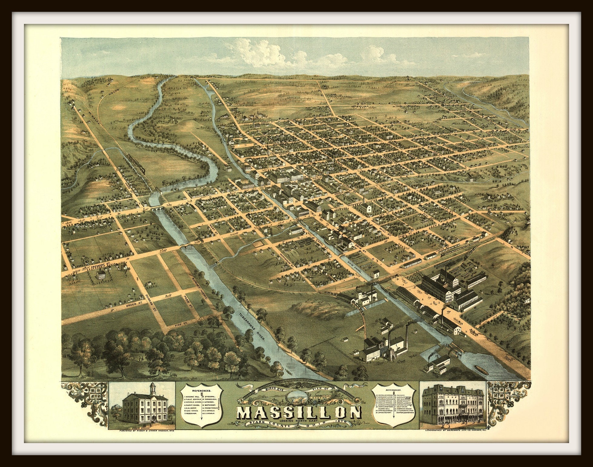 Massillon Oh Map