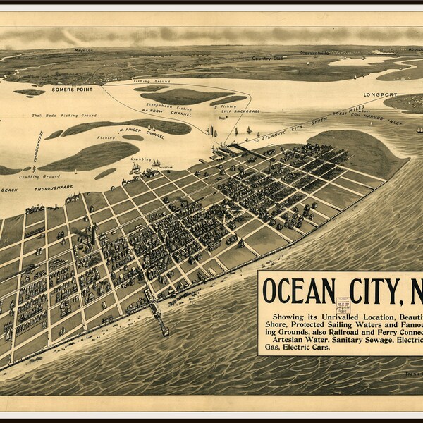 Ocean City Nj - Etsy