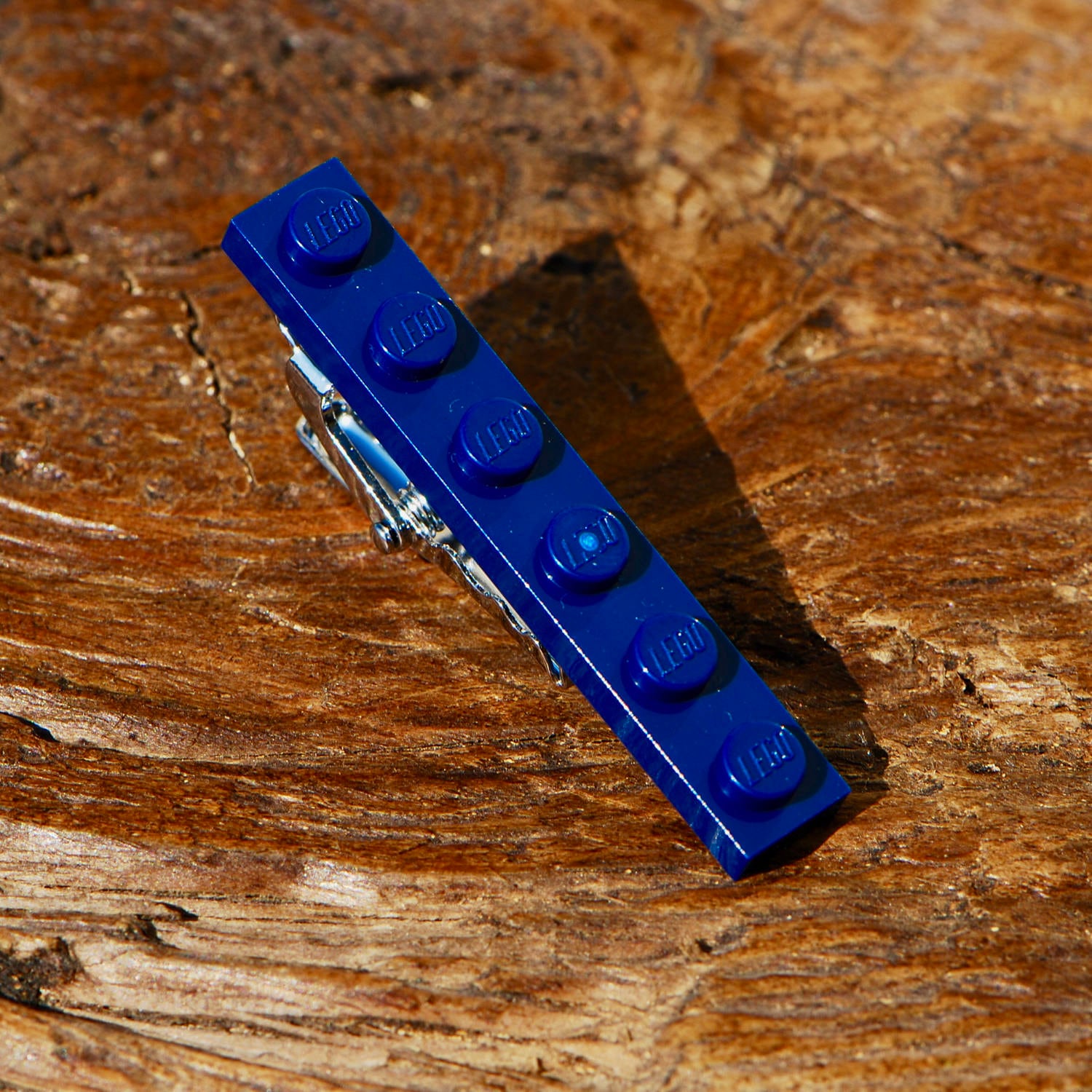 Premium Handmade Gift Dark Blue Rectangular Tie Clip - Etsy
