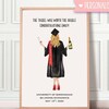 Personalised Graduation Print Graduation Gift Ideas the Tassel Was ...