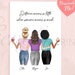 Personalised Long Distance Friendship Print - Gift for Best Friends ...