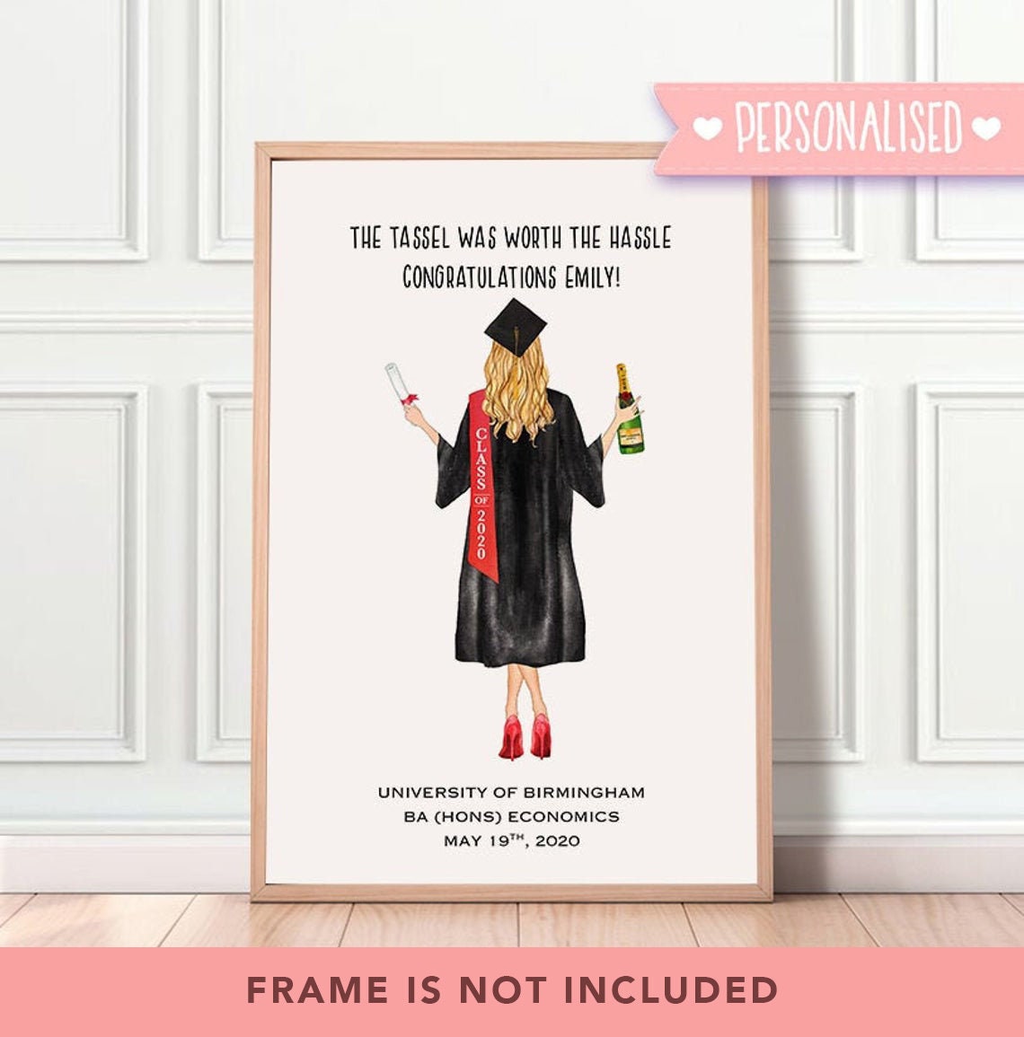 Personalised Graduation Print Graduation Gift Ideas the - Etsy