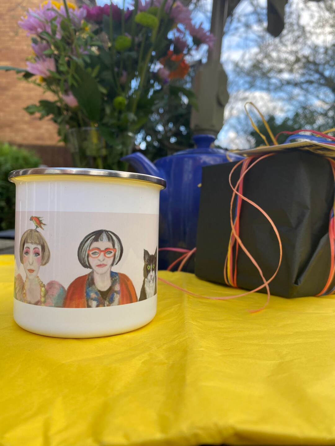 Grayson Perry Philippa Perry Kevin the Cat Ceramic Mug 10oz - Etsy