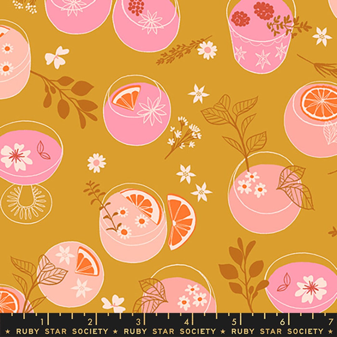 Elixir Cactus Melody Miller / by Ruby Star Society for Moda Fabrics 1/2 ...