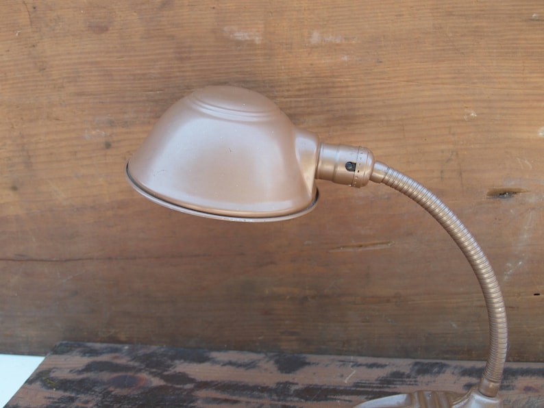 Vintage Cast Iron Desk Lamp Rodale No 0987 - Etsy