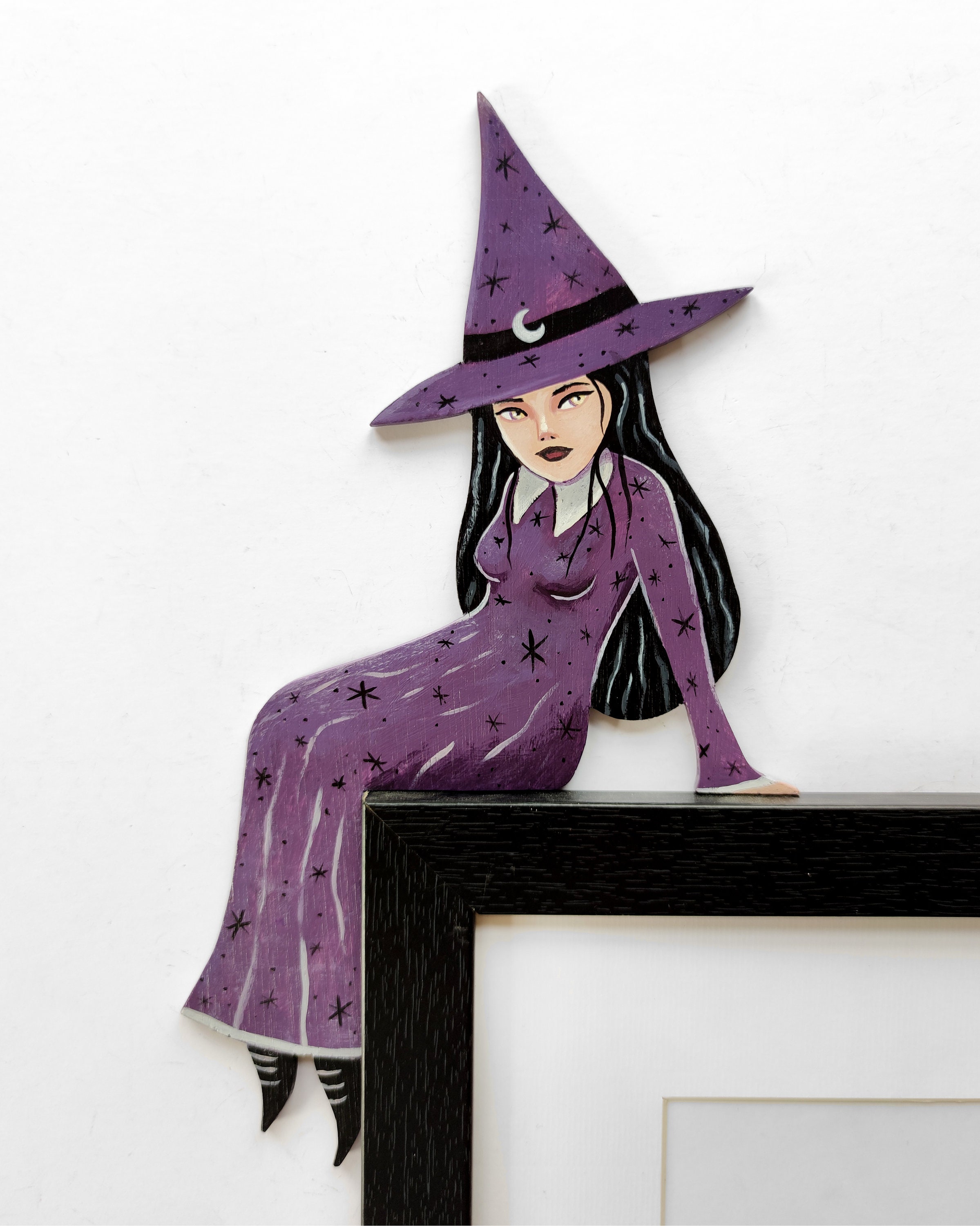 Printable INSTANT DOWNLOAD Witch. Morgana Moonshadow. Wall - Etsy