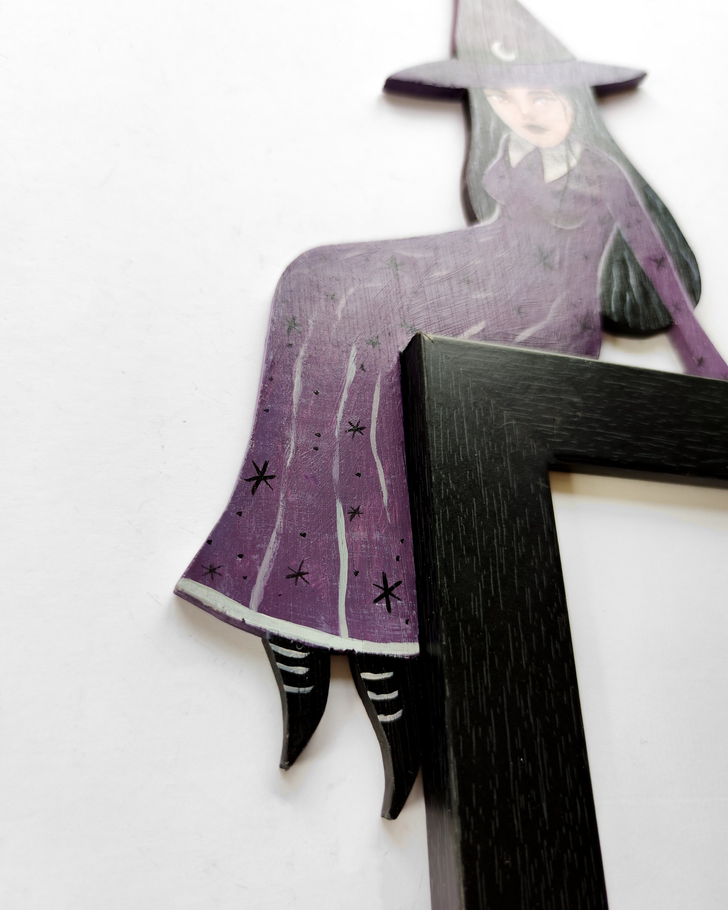 Printable INSTANT DOWNLOAD Witch. Morgana Moonshadow. Wall - Etsy