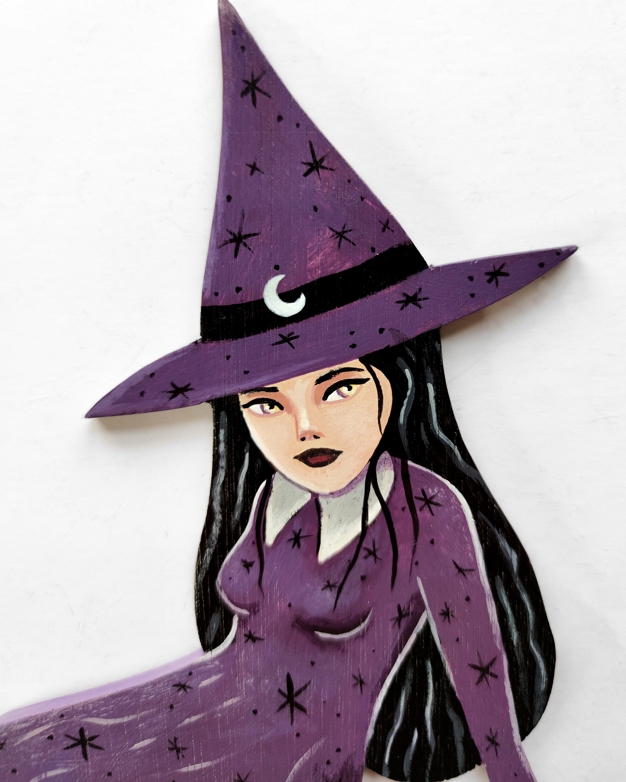 Printable INSTANT DOWNLOAD Witch. Morgana Moonshadow. Wall - Etsy