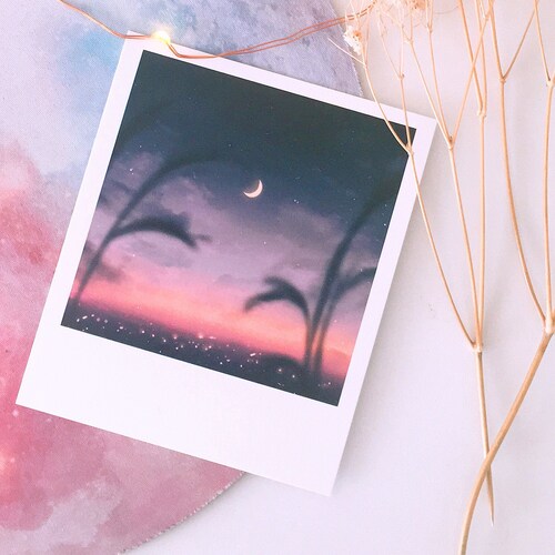 Moons 12 Pcs Art Print Set - Etsy