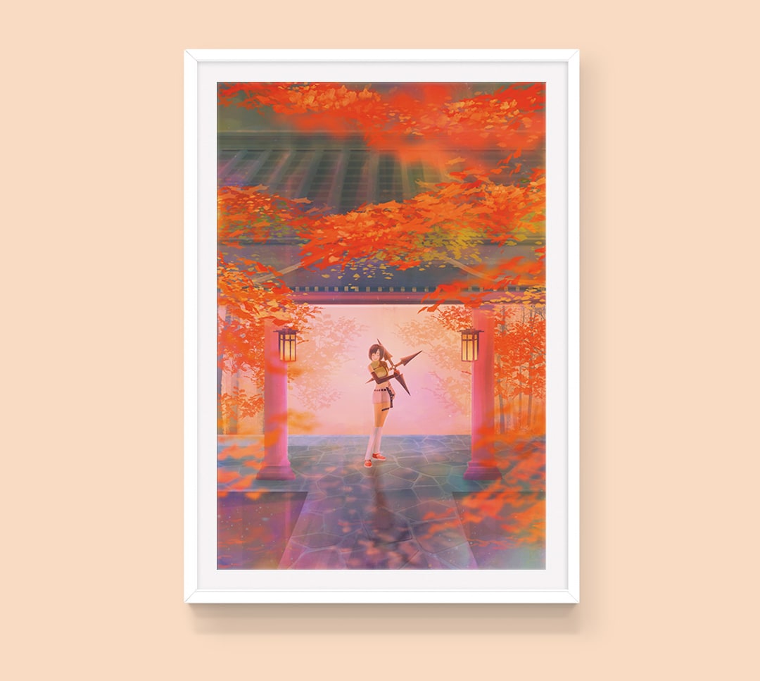 Final Fantasy 7 Poster: Yuffie - Etsy