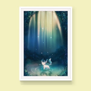 Pokemon Poster: Leafeon - Etsy