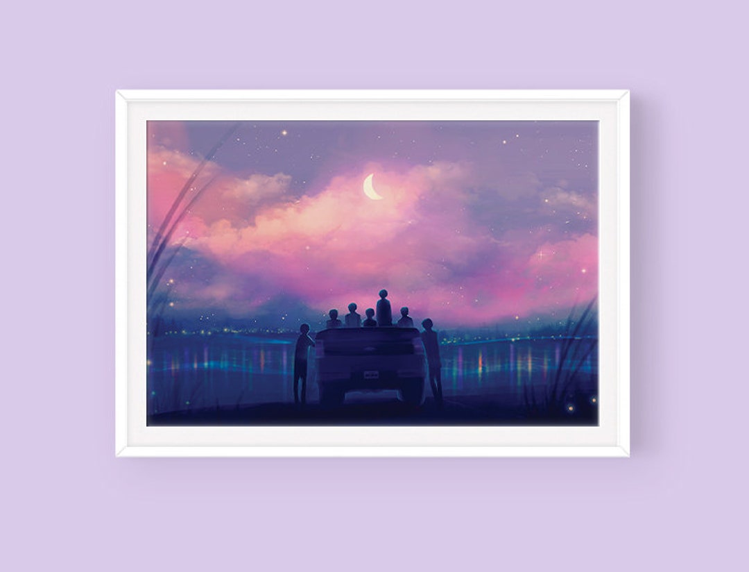 BTS Poster: Run - Etsy