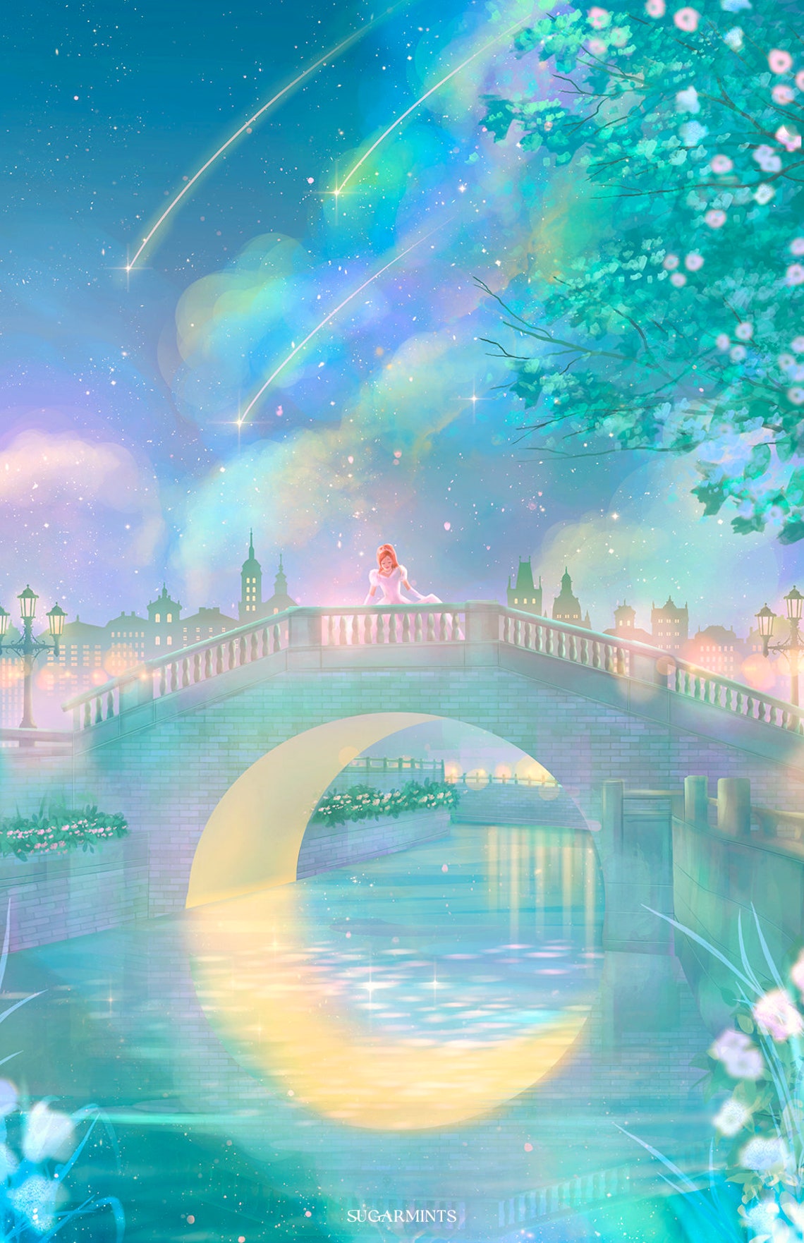 Postcard: Enchanted / Giselle - Etsy
