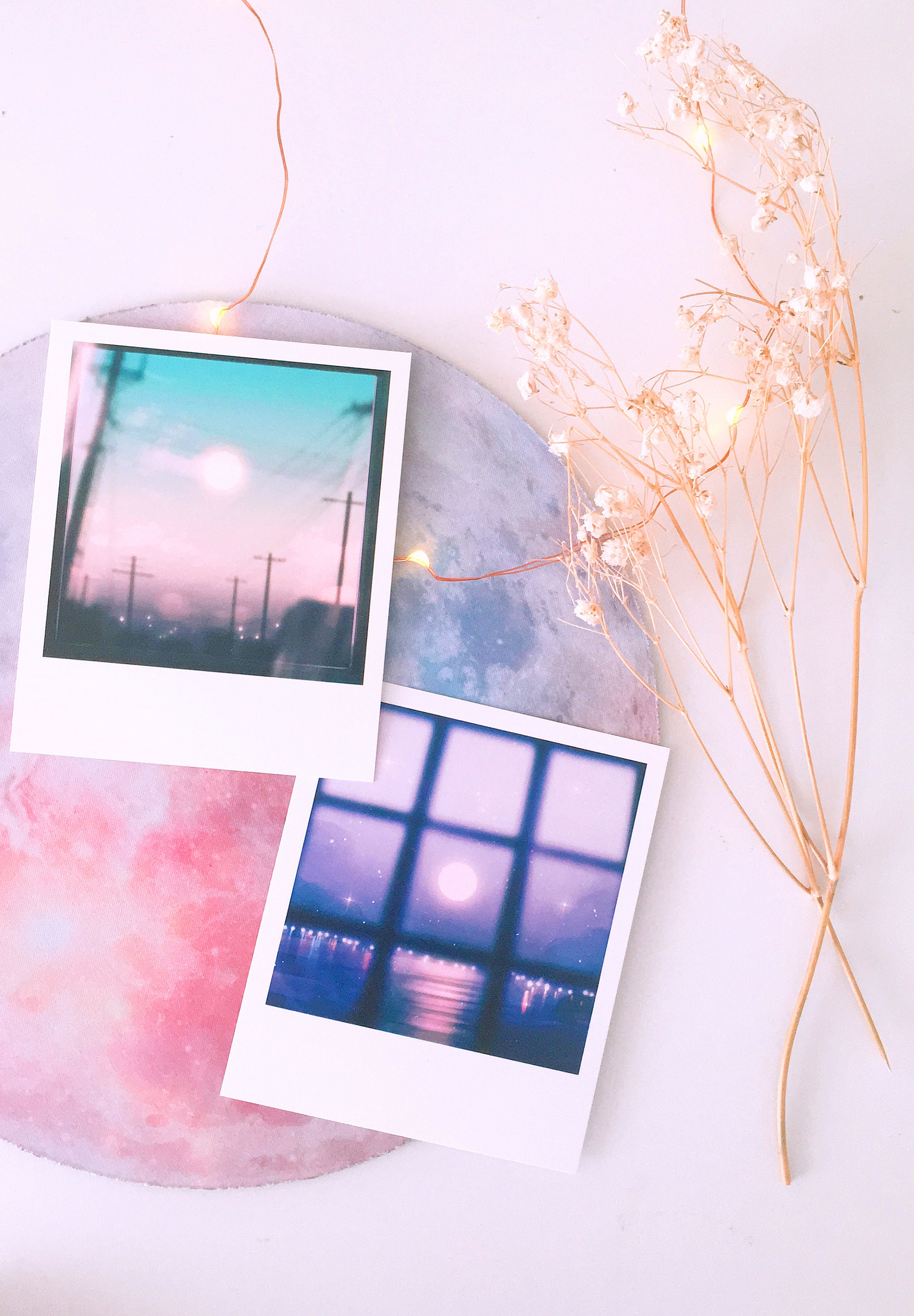 Moons 12 Pcs Art Print Set | Etsy