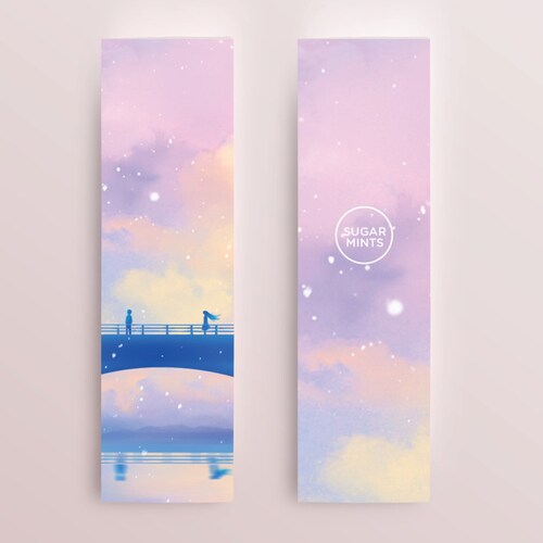 Anime Art Bookmark: Pieces of You - Etsy