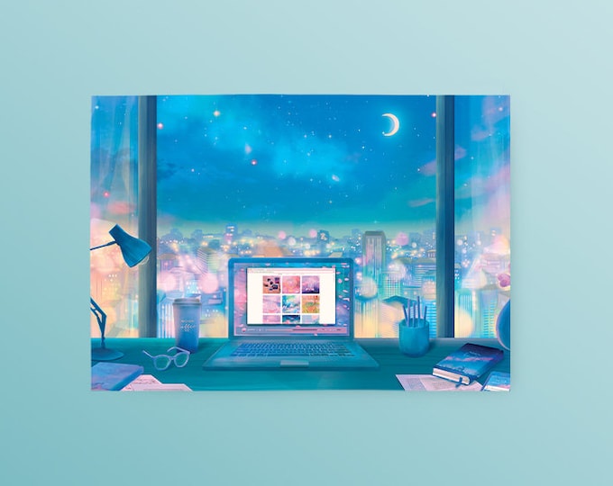 Art Postcard Set 4 Custom Art Postcards Personalized - Etsy