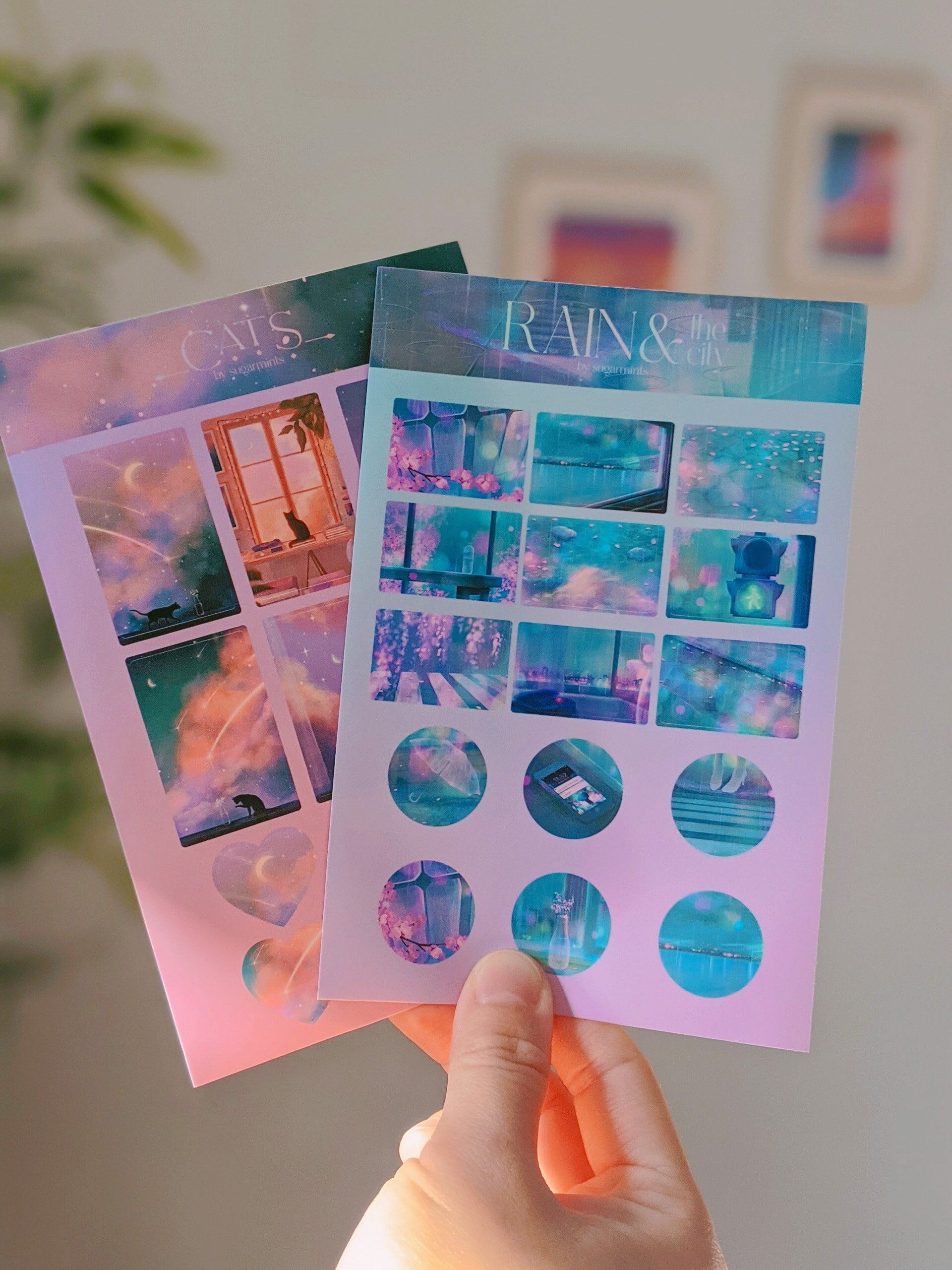 Aesthetic Sticker Sheets 4x6 | Etsy