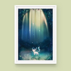 Pokemon Poster: Leafeon | Etsy