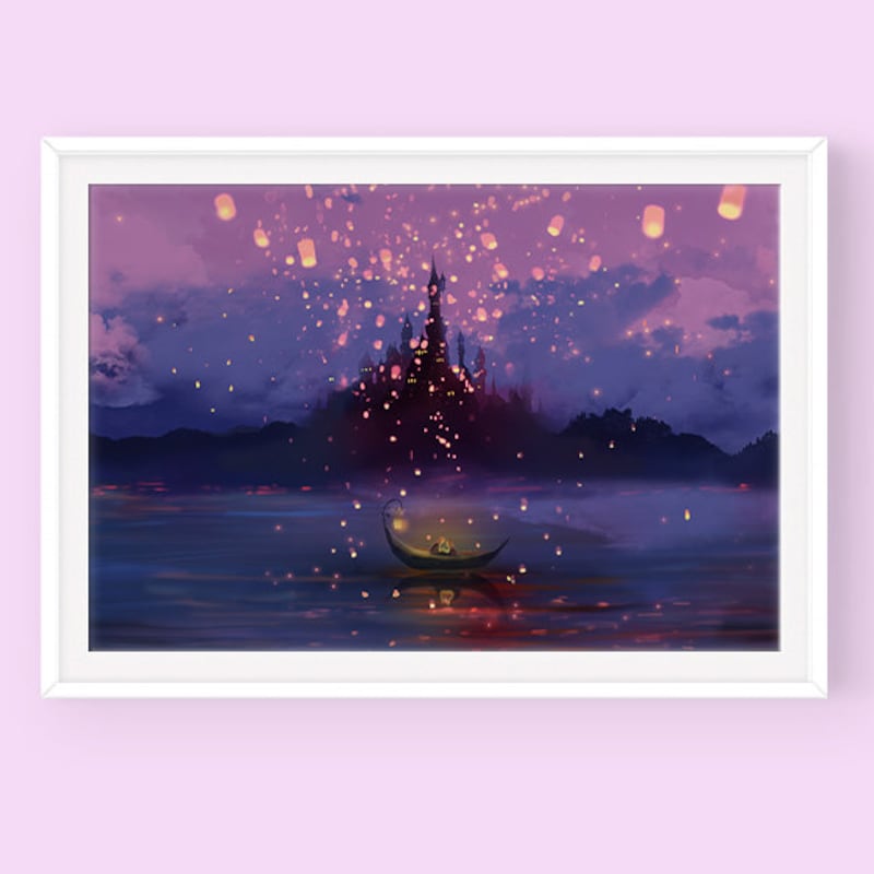 Tangled Poster - Etsy