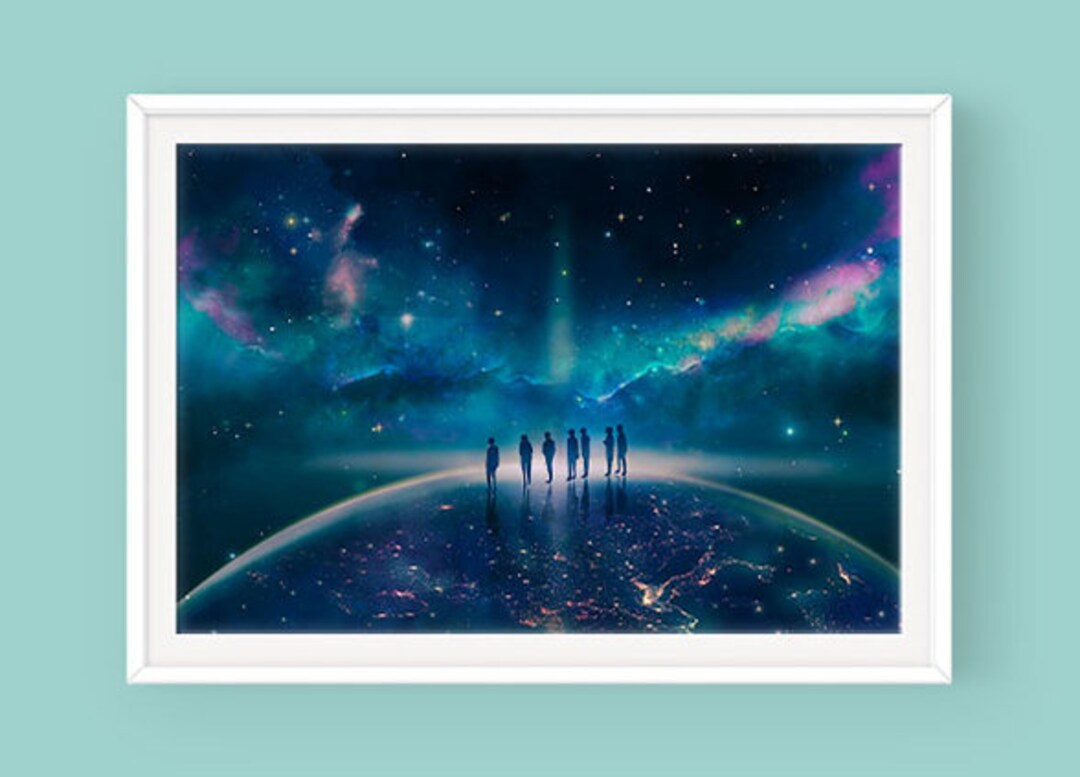 BTS World Poster: Heartbeat - Etsy