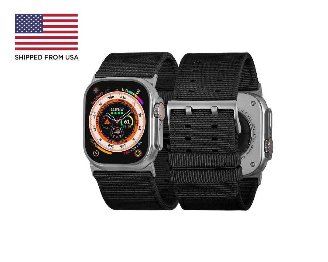 Tefeca Dual Series Replacement Watch Band Compatible With Apple Watch ...