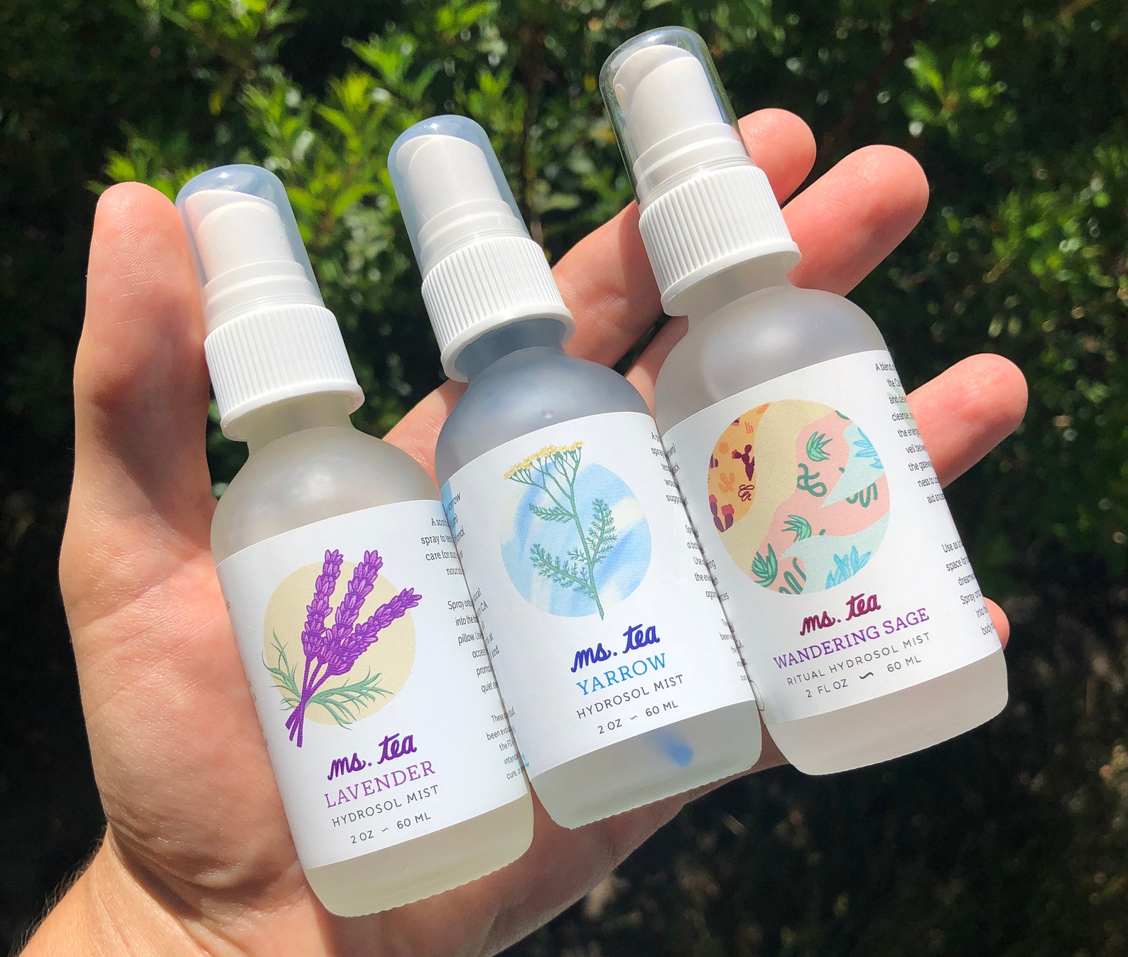 Hydrosol Set Of 3 Choose Any Three Hydrosol Mists Etsy
