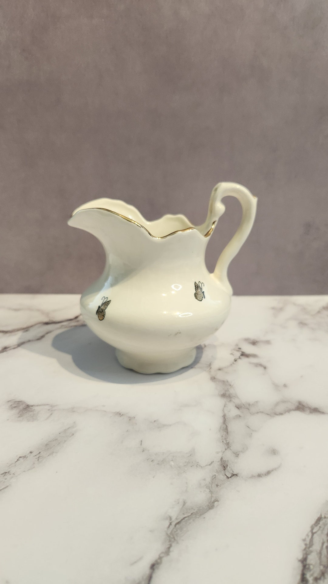Creamer Pitcher, Handmade Vintage Piece From 1988. *for Decorative ...