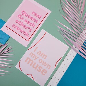 I Am My Own Muse Print/poster, My Own Muse, Feminist Print, Body Poster ...