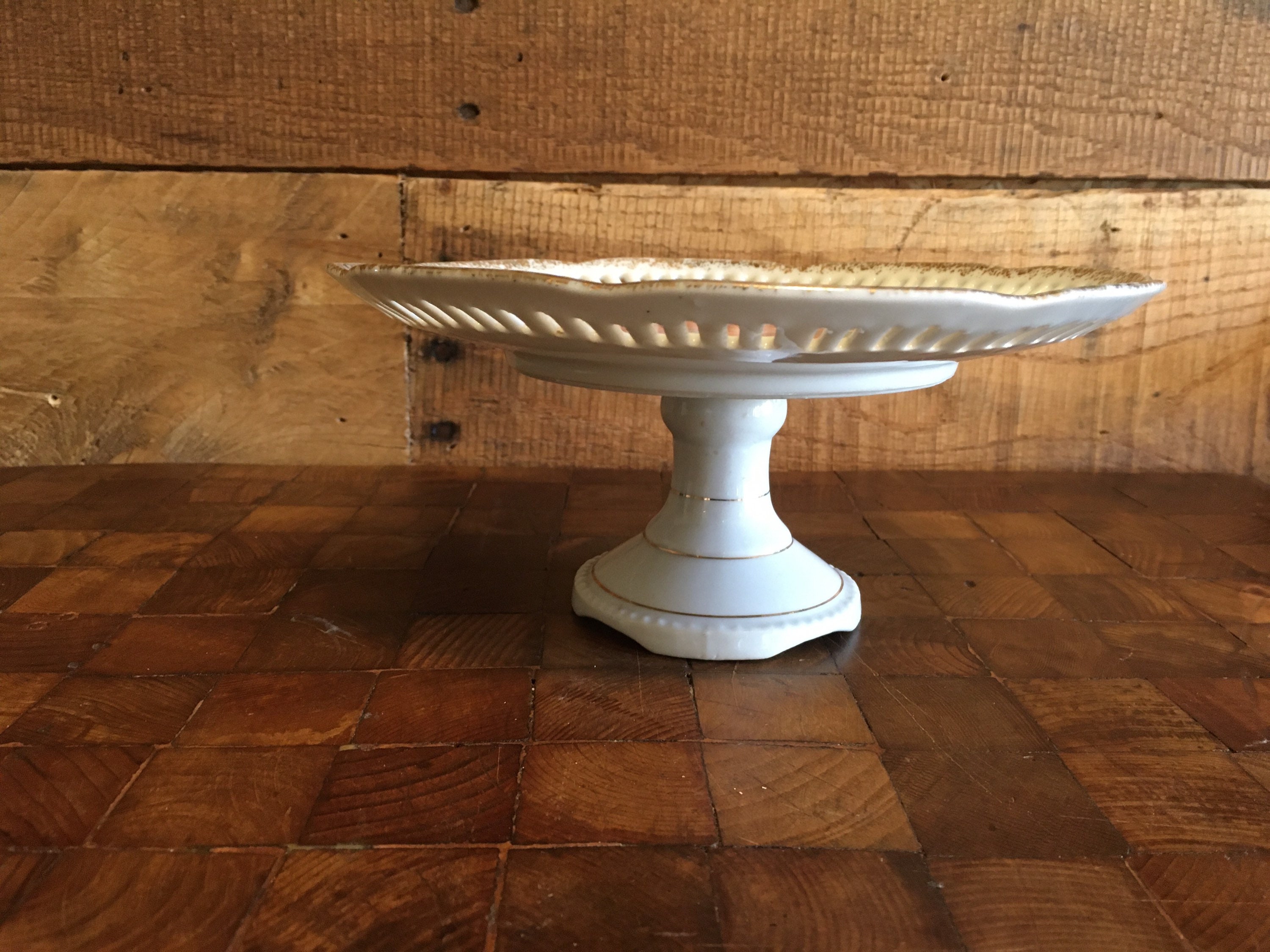 Vintage Small Cake Stand Vintage Bon Bon Stand Vintage Fruit | Etsy