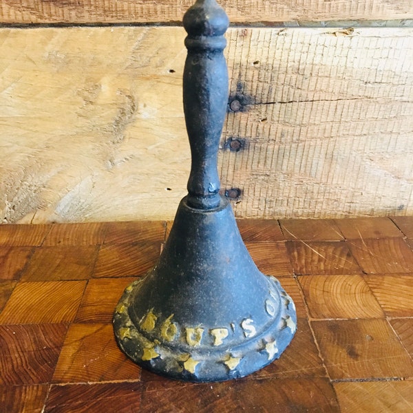 Iron Dinner Bell - Etsy