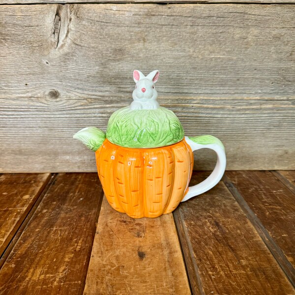 Rabbit Pitcher - Etsy