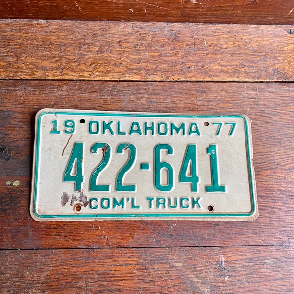 Oklahoma License Plates - Etsy