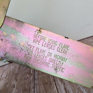 Vintage Vari Reflector Flare, Vintage Highway Flare, Vintage Traffic ...