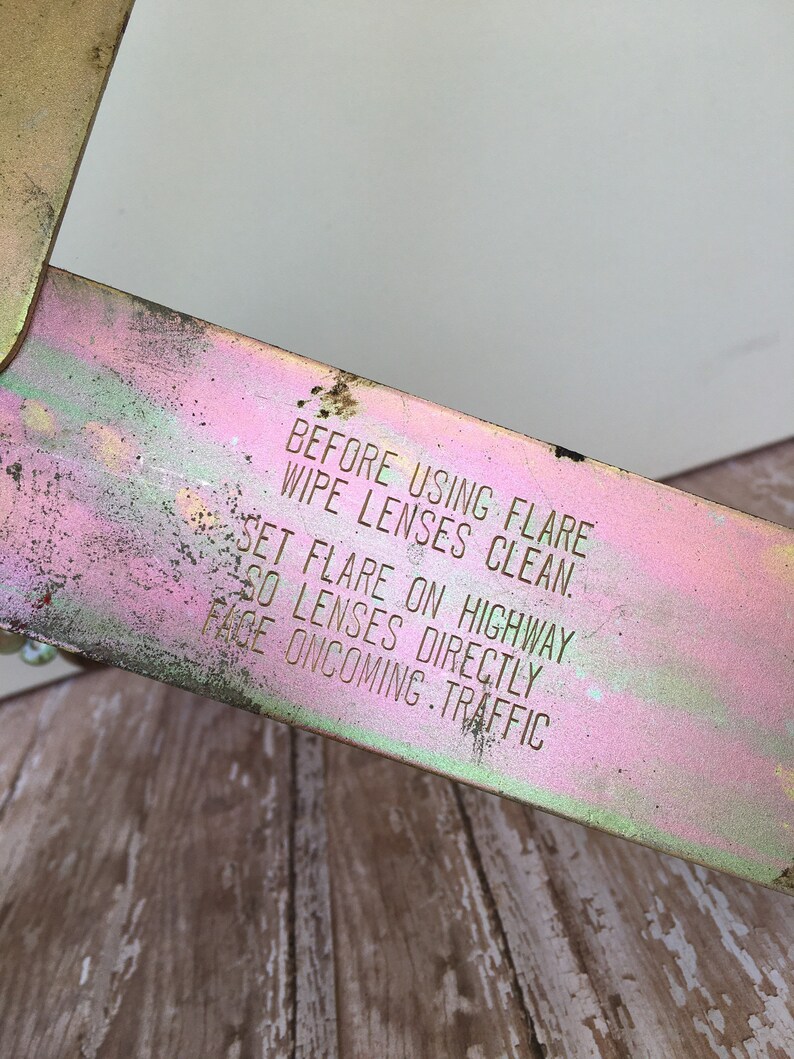 Vintage Vari Reflector Flare, Vintage Highway Flare, Vintage Traffic ...