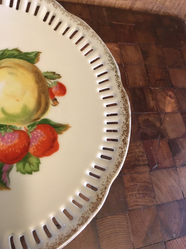 Vintage Small Cake Stand Vintage Bon Bon Stand Vintage Fruit - Etsy