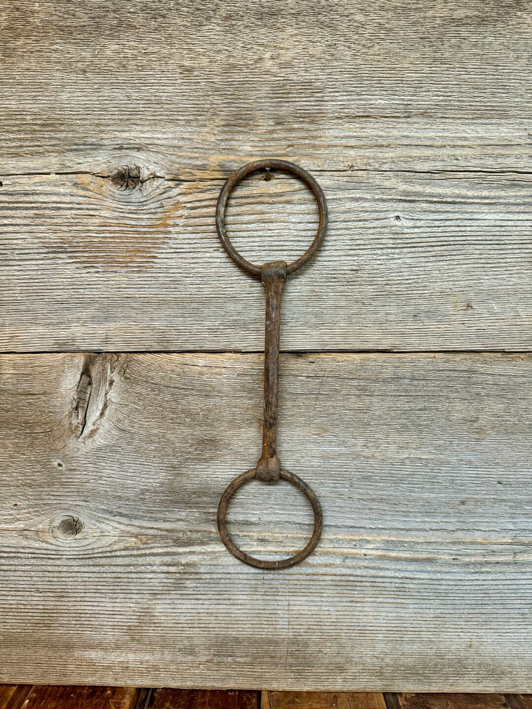 Vintage Snaffle Bit, Western Decor, Rustic Harness Bit, Horse Tack ...