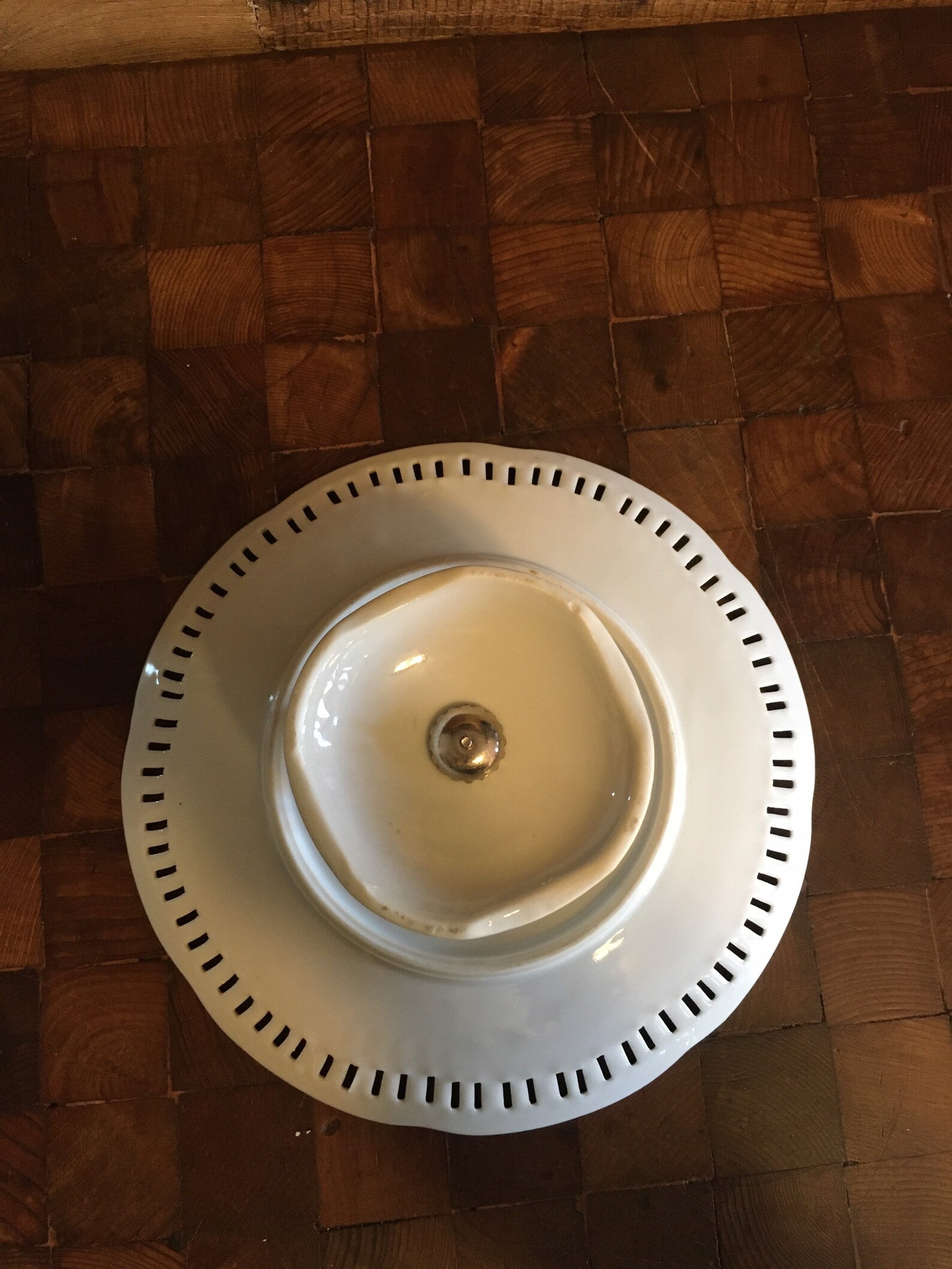 Vintage Small Cake Stand, Vintage Bon Bon Stand, Vintage Fruit Motif ...