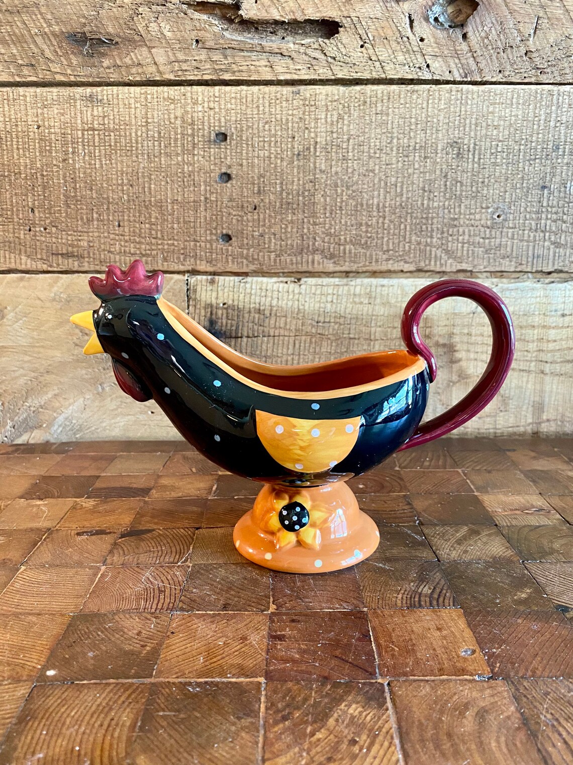 Vintage Chicken Creamer Vintage Rooster Creamer Rooster | Etsy