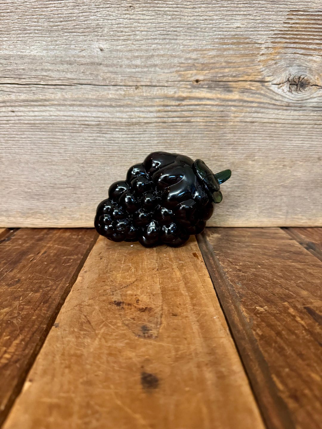 Vintage Art Glass Grape Cluster, Vintage Hand Blown Grapes, Vintage Art ...