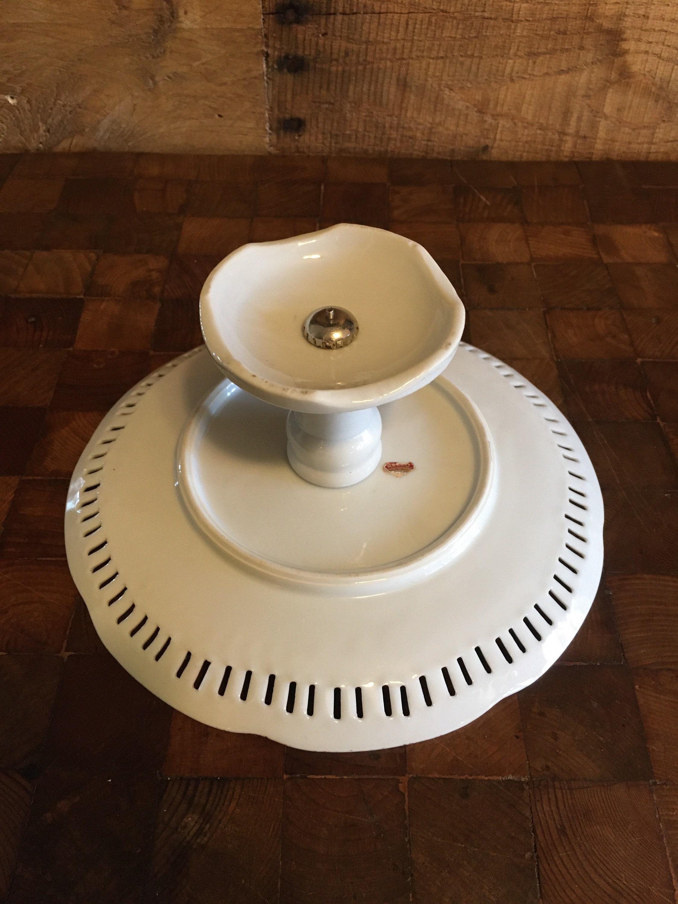 Vintage Small Cake Stand Vintage Bon Bon Stand Vintage Fruit | Etsy