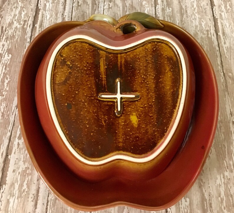 Vintage Apple Serving Tray Vintage Apple Nesting Trays Pair - Etsy