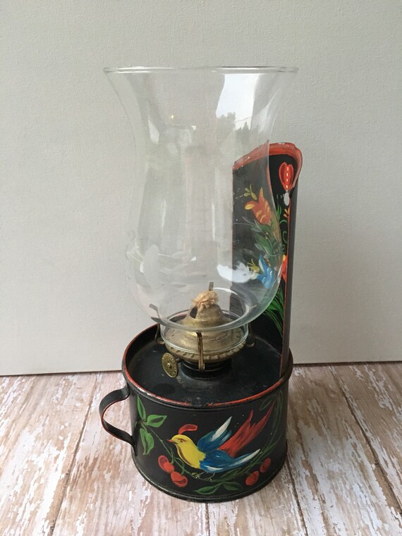 Vintage Metal Oil Lantern Hand Held Oil Lantern Vintage | Etsy